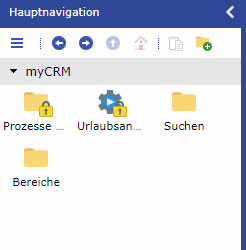 myCRM in the Web Client